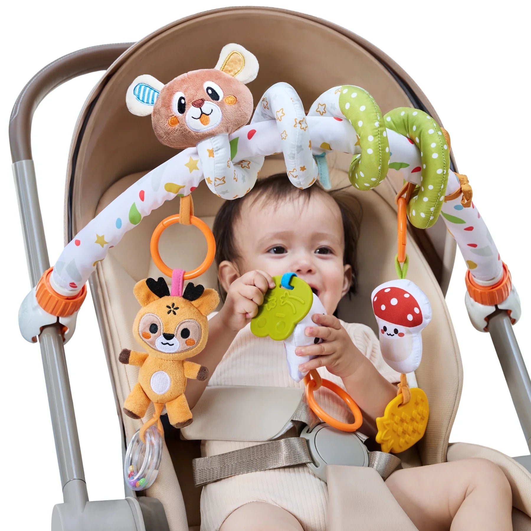 Baby Stroller Arch & Spiral Stroller Toy Set – Tumama Kids